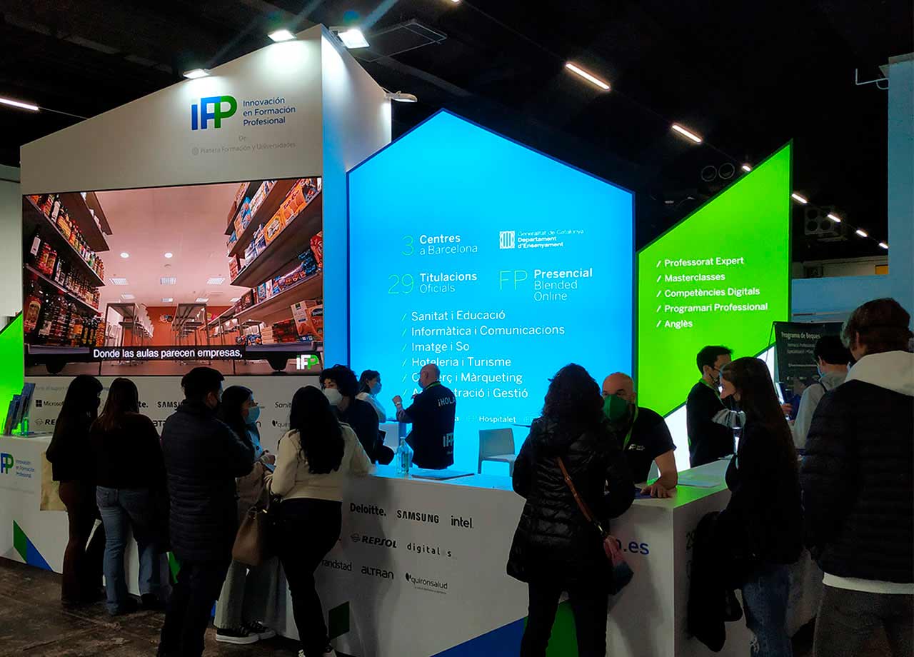 iFP presenta en AULA y SALÓ sus 29 titulaciones | iFP